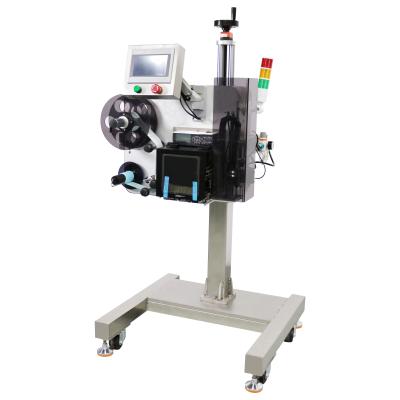 China Industrial Food Packaging Label Applicator with Barcode Printing 300dpi 6-10ips for sale