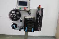 China Industrial Food Packaging Label Applicator with Barcode Printing 300dpi 6-10ips for sale