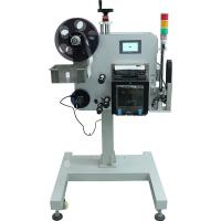 China Automatic Cardboard Box Flat Bag Label Printing and Apply System 300dpi 6-10ips for sale