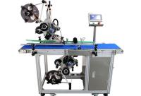 China Wood Packaging Auto Double Sided Labeling Machine for Carton Assembly Line Production for sale