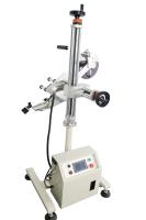 China Automatic Flat Sticker Labeling Machine for Bags Pouch Cards Label Size 10-140mm OD 300mm for sale