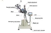 China Automatic Flat Surface Labeling Machine 200W 220V High Precision Pouch Bag Sticker Labeler for sale