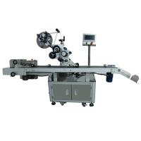 China 150 KG Textiles Automatic Bag Pouch Top Flat Surface Label Sticker Applicator Machine for Card for sale