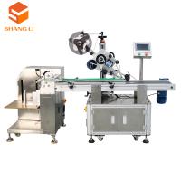 China Automatic Vacuum Bag Labeling Machine 40-120 pcs/min 220V for Soft Plastic Pouch Card Packaging for sale
