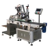 China Automatic Vacuum Bag Labeling Machine 40-120 pcs/min 220V for Soft Plastic Pouch Card Packaging for sale