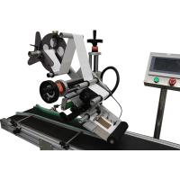 China Automatic Surface Labeling Applicator for Socks Package Flat Pouch 300dpi 30-80pcs/min for sale