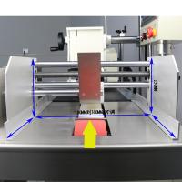 China Wood Packaging Material Automatic Flat Surface Paging Labeling Machine for Chemical Bags for sale
