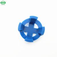 China Silicone Rubber Seals for Food Processing 80A Hardness 29.2x48.5x27mm Blue for sale