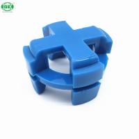 China Silicone Rubber Seals for Food Processing 80A Hardness 29.2x48.5x27mm Blue for sale