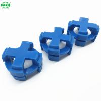 China Silicone Rubber Seals for Food Processing 80A Hardness 29.2x48.5x27mm Blue for sale