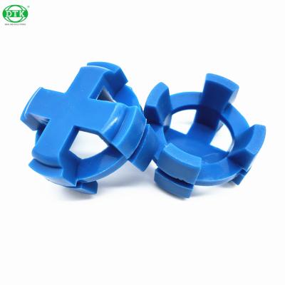 China Silicone Rubber Seals for Food Processing 80A Hardness 29.2x48.5x27mm Blue for sale