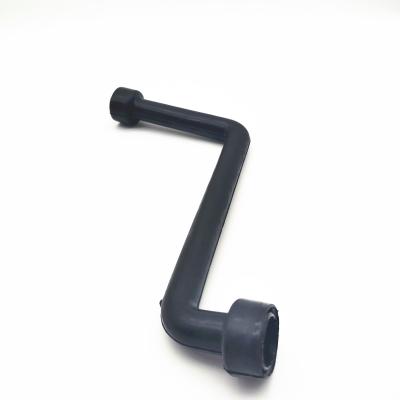 China 65A Heating Hose Pipe EN14241 60 Durometer Rubber For Ventilation for sale