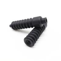 China Custom Flexible Rubber Bellows Dust Cover EPDM 70A for Automobile for sale