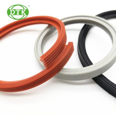 China EN14241-1 Approved Heating Silicone EPDM Lip Seal Ventilation 65A Hardness for sale