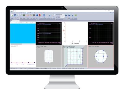 China Desktop SWAE Software Acoustic Emission Detector with 5V 28V Phantom Power and Multi-Channel Waveform Display for sale