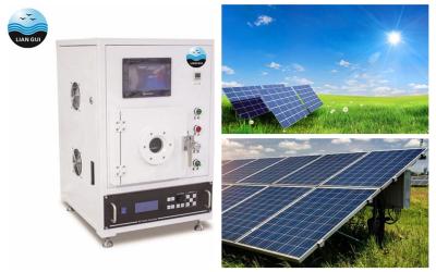 China 316 Stainless Steel Vacuum Plasma Surface Treatment Equipment with 10L Volume and Adjustable Power for Solar Cells for sale