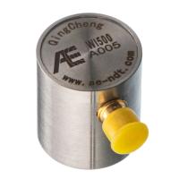 China Wideband Acoustic Emission Sensor Built-In Preamplifier Transducer SMA Connector for sale