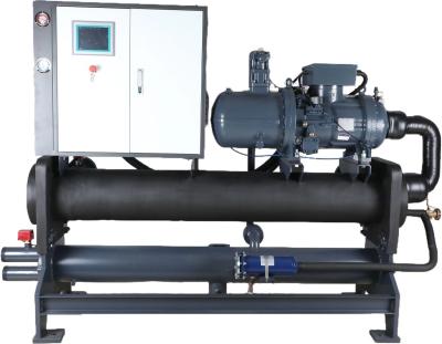 China Ultra Low Temperature And Noise 50 HP  Injection Molding  Screw Water-cooled Chiller  With Precise Temperature for sale
