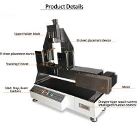 China EI Silicon Steel Sheet Automatic Chip Inserting Machine For Low Frequency Transformer for sale