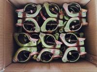 China Q235 En74 Scaffolding Swivel Clips / Clamp 3mm Thick for sale