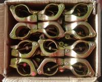 China CMA Jis 110 Degree Scaffolding Pressed Swivel Coupler Double Clamp for sale