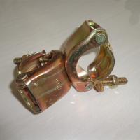 China Jis 110 Degree Double Clamp Component Parts Of Scaffolding Pressed Coupler for sale