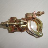 China Jis 110 Degree Double Clamp Component Parts Of Scaffolding Pressed Coupler for sale