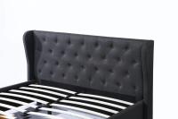 China Minimalist 160*200cm King Size Platform Bed Frame Four Drawers for sale