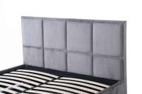 China Hotel 0.355m3 Upholstered Platform Bed With Storage for sale