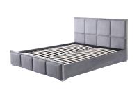 China Hotel 0.355m3 Upholstered Platform Bed With Storage for sale