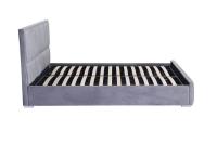 China Hotel 0.355m3 Upholstered Platform Bed With Storage for sale