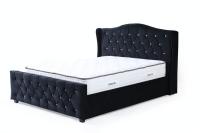 China Gas Lift Storage Overall Assembly Queen Size Platform Bed Frame Modern Design for sale