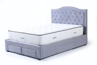 China Contemporary Skin Friendly Plywood Bed Frame For Hotel for sale