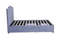 China Contemporary Skin Friendly Plywood Bed Frame For Hotel for sale