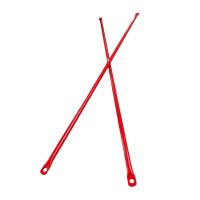 China 20MM Red Galvanized Steel Frame Scaffolding Cross Braces for sale