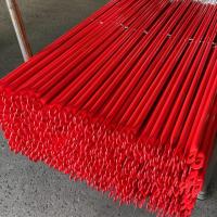 China 20MM Red Galvanized Steel Frame Scaffolding Cross Braces for sale