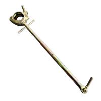 China Durable Zinc-Plated Custom Rod Coupler Accessory for Construction Site Applications for sale