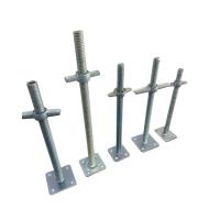 China Hot Selling Stable Reinforcement Steel Jack Stand for Scaffolding Economical Base Jack Base High Ladder Scaffolding Parts for sale