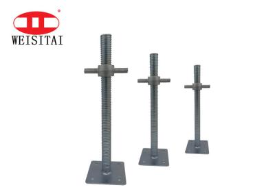 China Adjustable Leveling 28mm Scaffolding Jack Base for sale