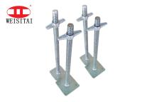 China WST 17tons Steel Solid Scaffold Jack Base For All Kinds Of Scaffolding for sale