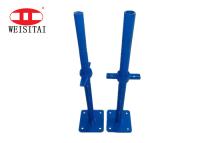 China Construction Painted Hollow Scaffolding Jack Base for sale
