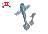 China Quickstage Steel Adjustable Scaffolding Jack Base For Frame System for sale