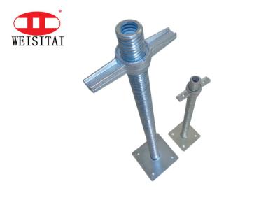 China Quickstage Steel Adjustable Scaffolding Jack Base For Frame System for sale