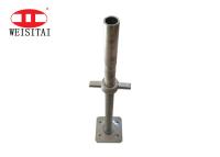 China Quickstage Steel Adjustable Scaffolding Jack Base For Frame System for sale