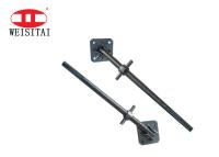 China Galvanized Hollow Swivel Base Jack For Push Pull Prop for sale