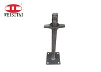 China Painted Q235 Steel Solid 30mm Scaffolding Jack Base For Safety for sale