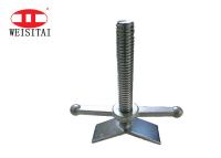 China Hollow And Solid Steel Scaffold Leveling Screw Jacks For Construction for sale