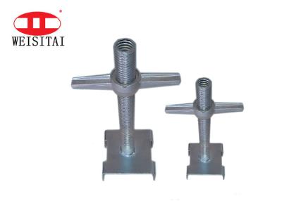 China Adjustable Frame Scaffolding Screw Jack U Head Electro Galvanized for sale