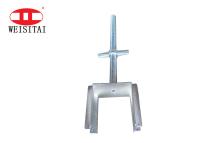 China High Strength Hollow Type Scaffolding U Type Fork Head Jack for sale