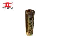 China Korea type steel Machine threaded shoring Prop sleeve for scaffolding for sale